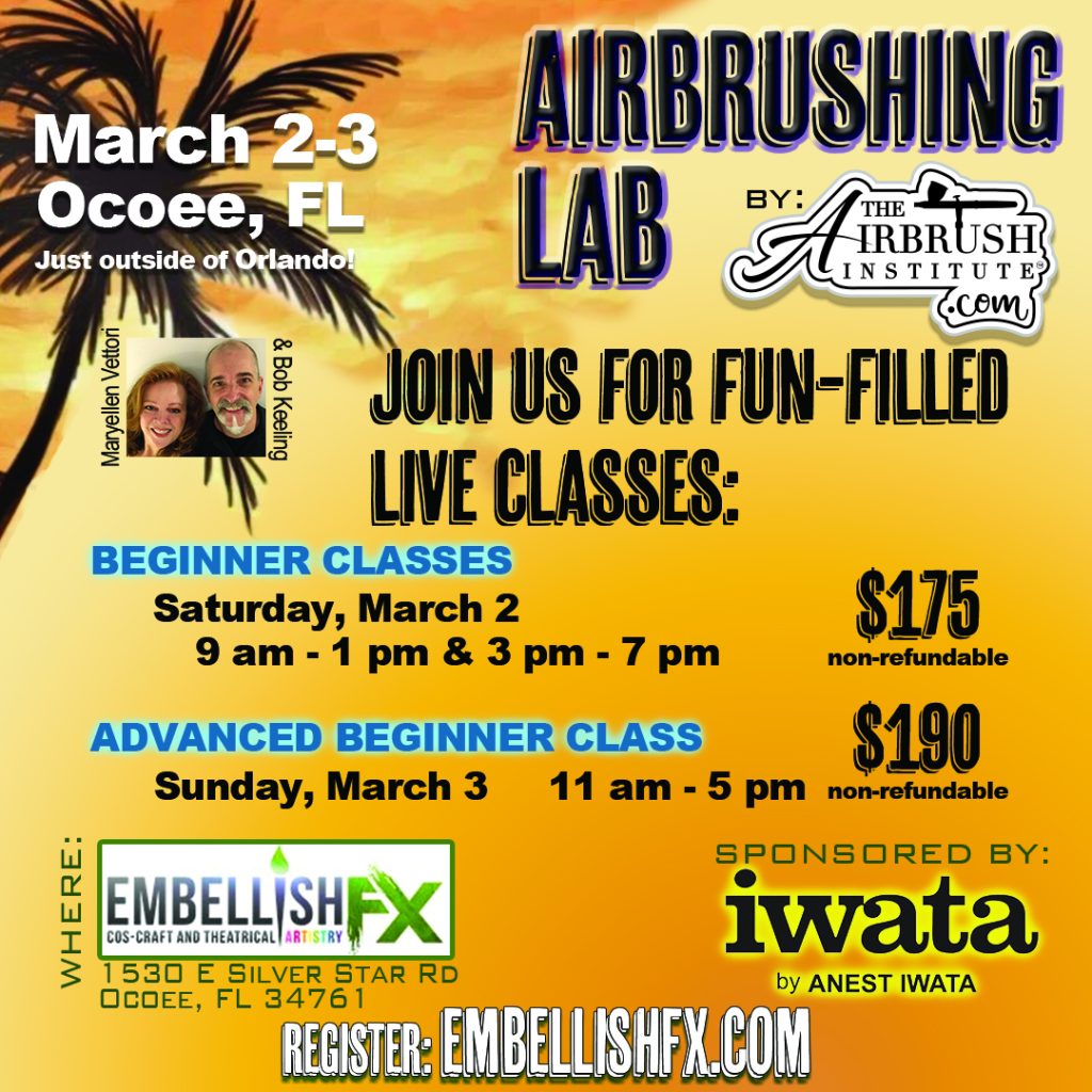Classes - The Airbrush Institute